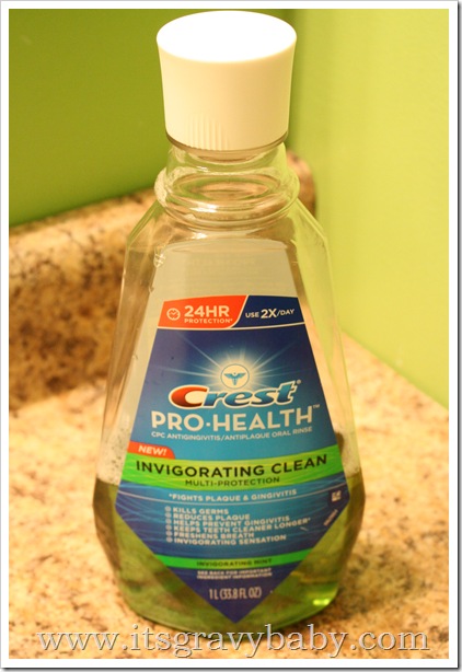 Crest Rinse Test Drive Final Results - It's Gravy, Baby!